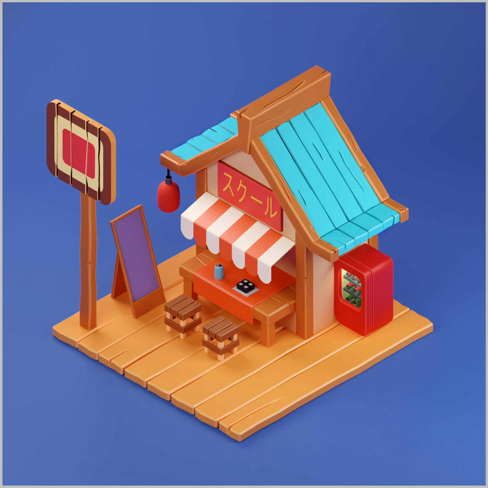 ArtStation - Isometric Shop