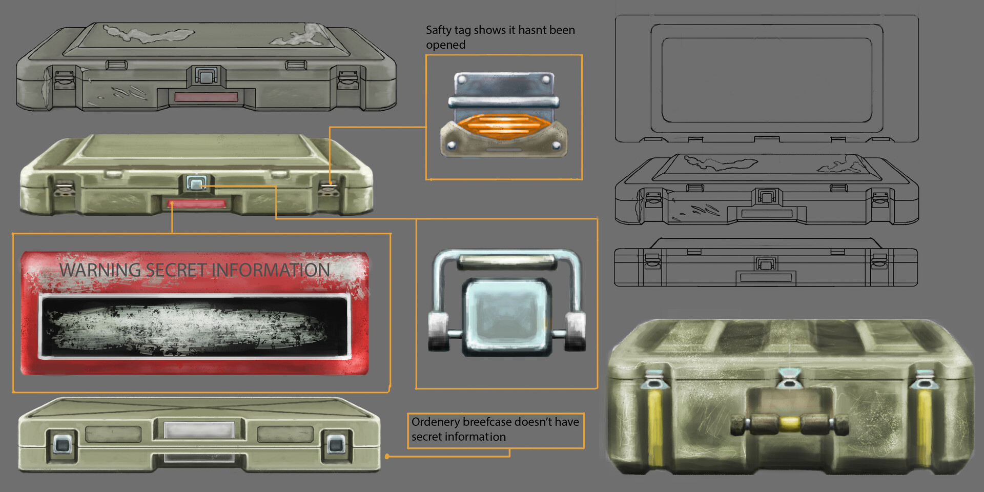 ArtStation - Brief case
