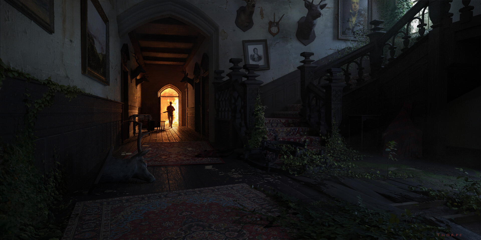 ArtStation - Hunting Lodge