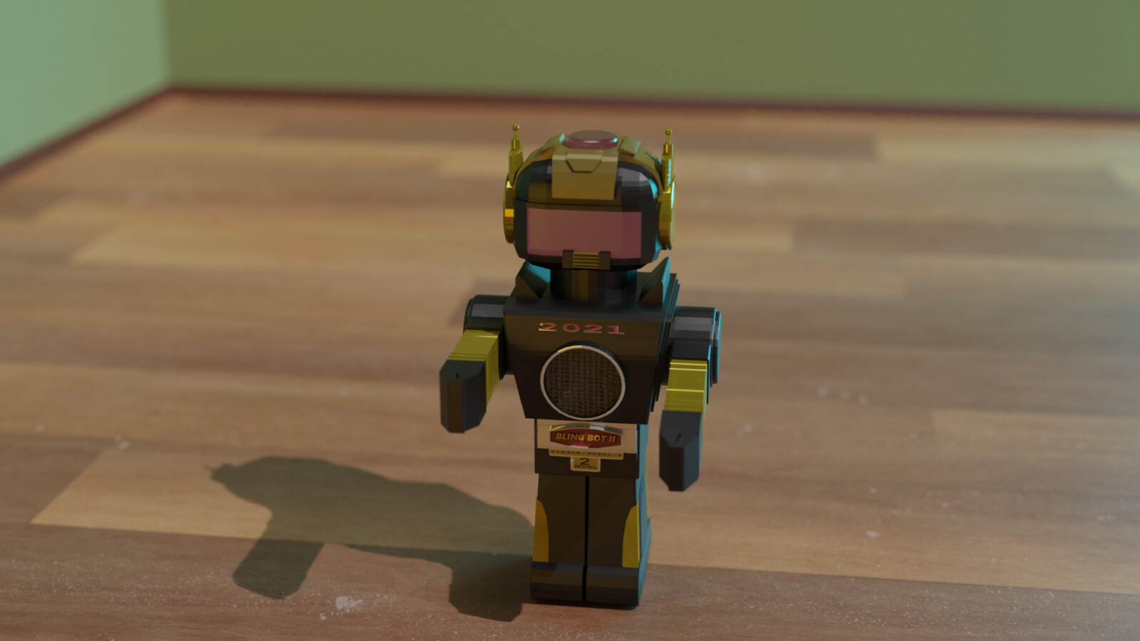 Darryl "DJ" Johnson - Toy Robot Bling Bot II