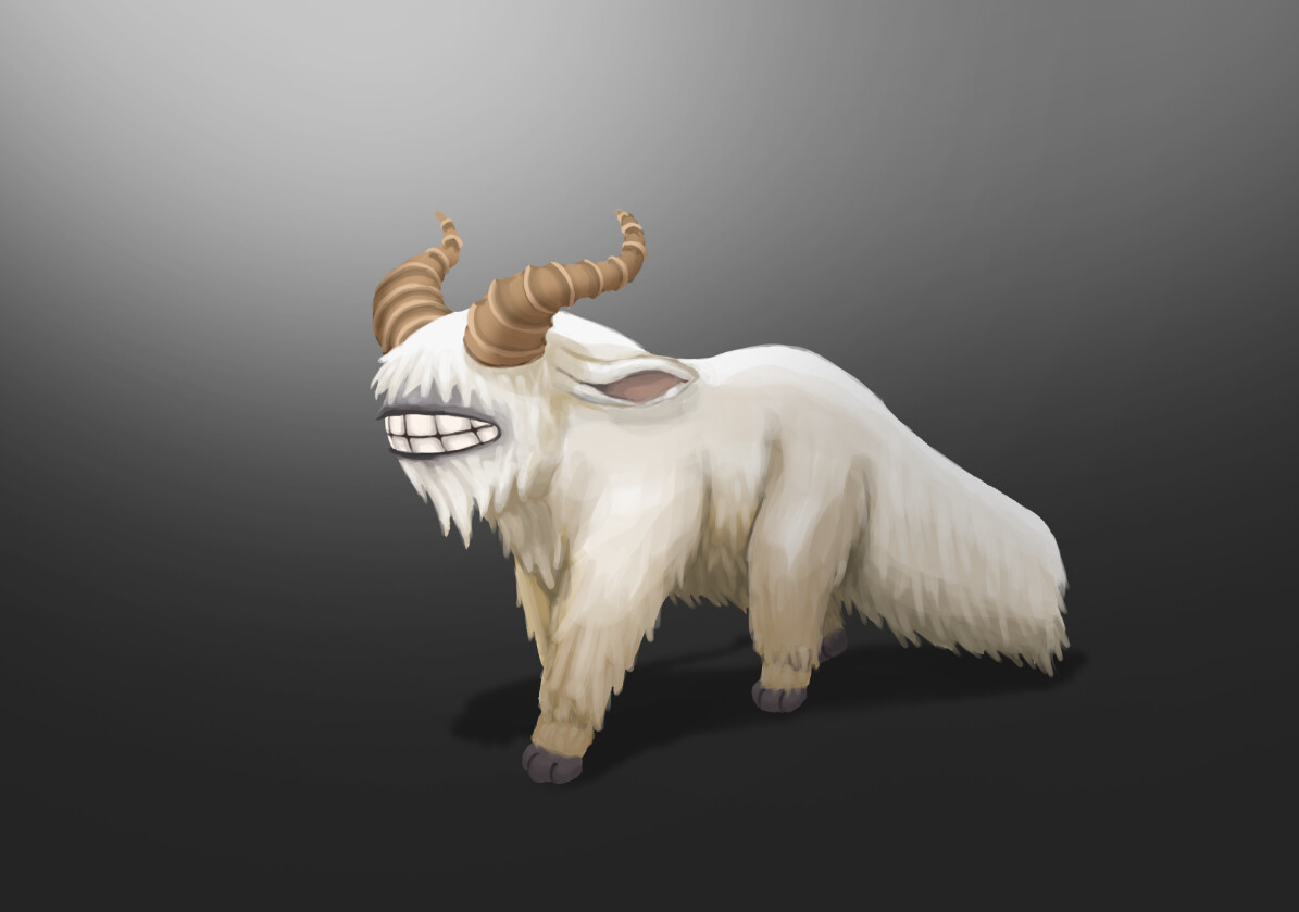 ArtStation - Creature design (Cart Puller)