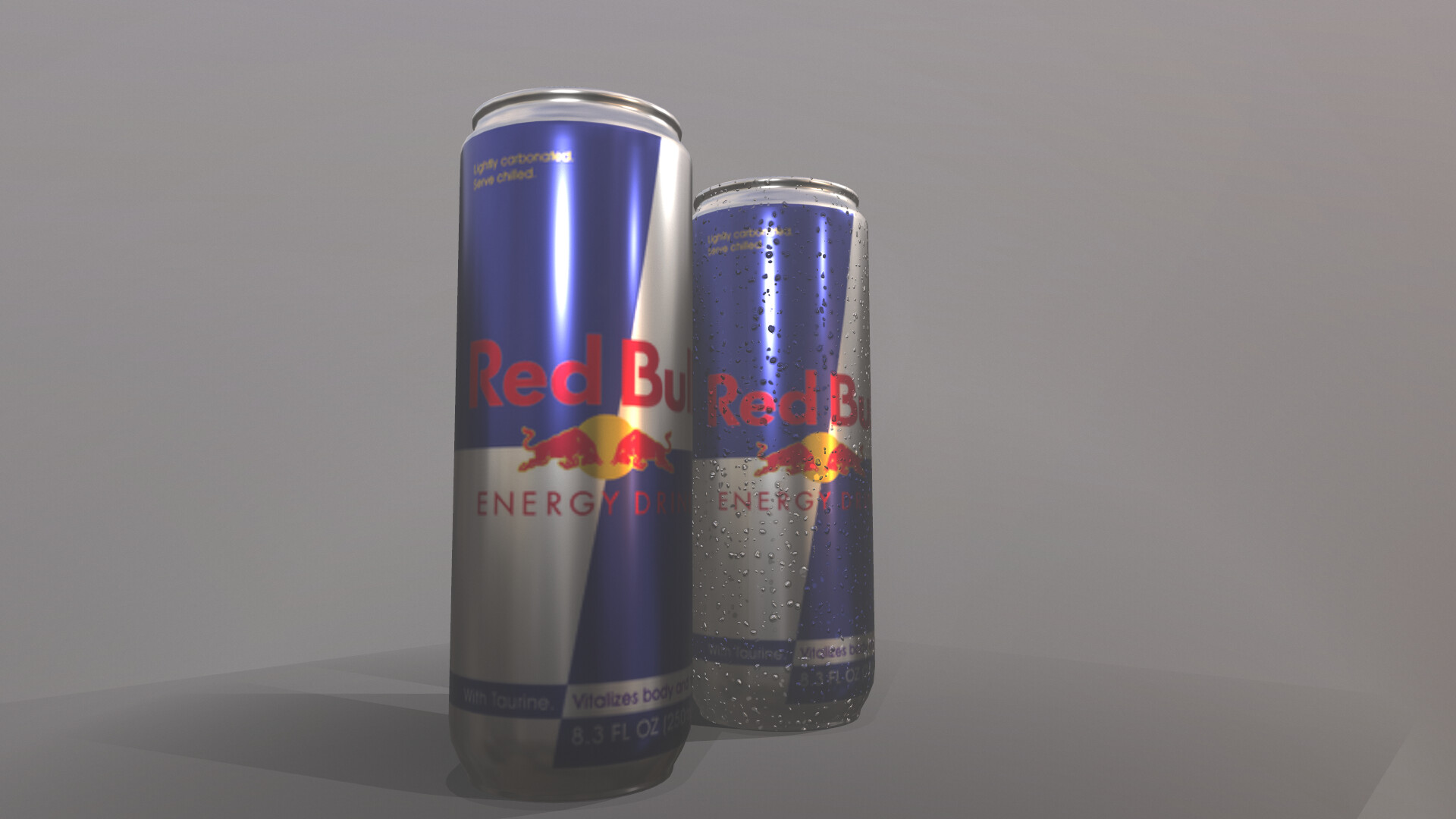 ArtStation - red bull can assets