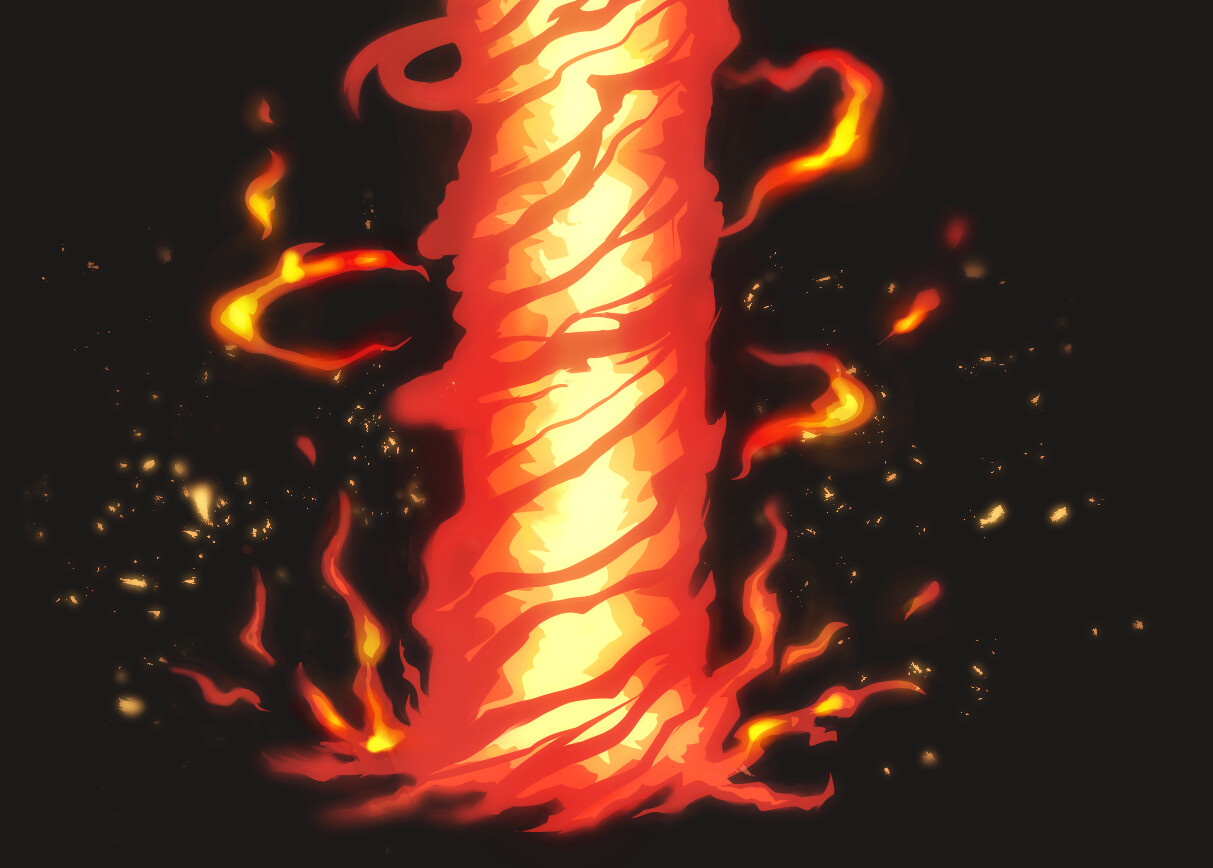 ArtStation - Fire Tornado