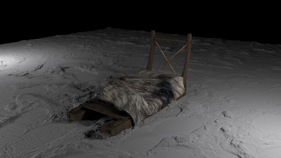 Anais De Smet - Ice World - Environment Concepts (2020 1st year University)