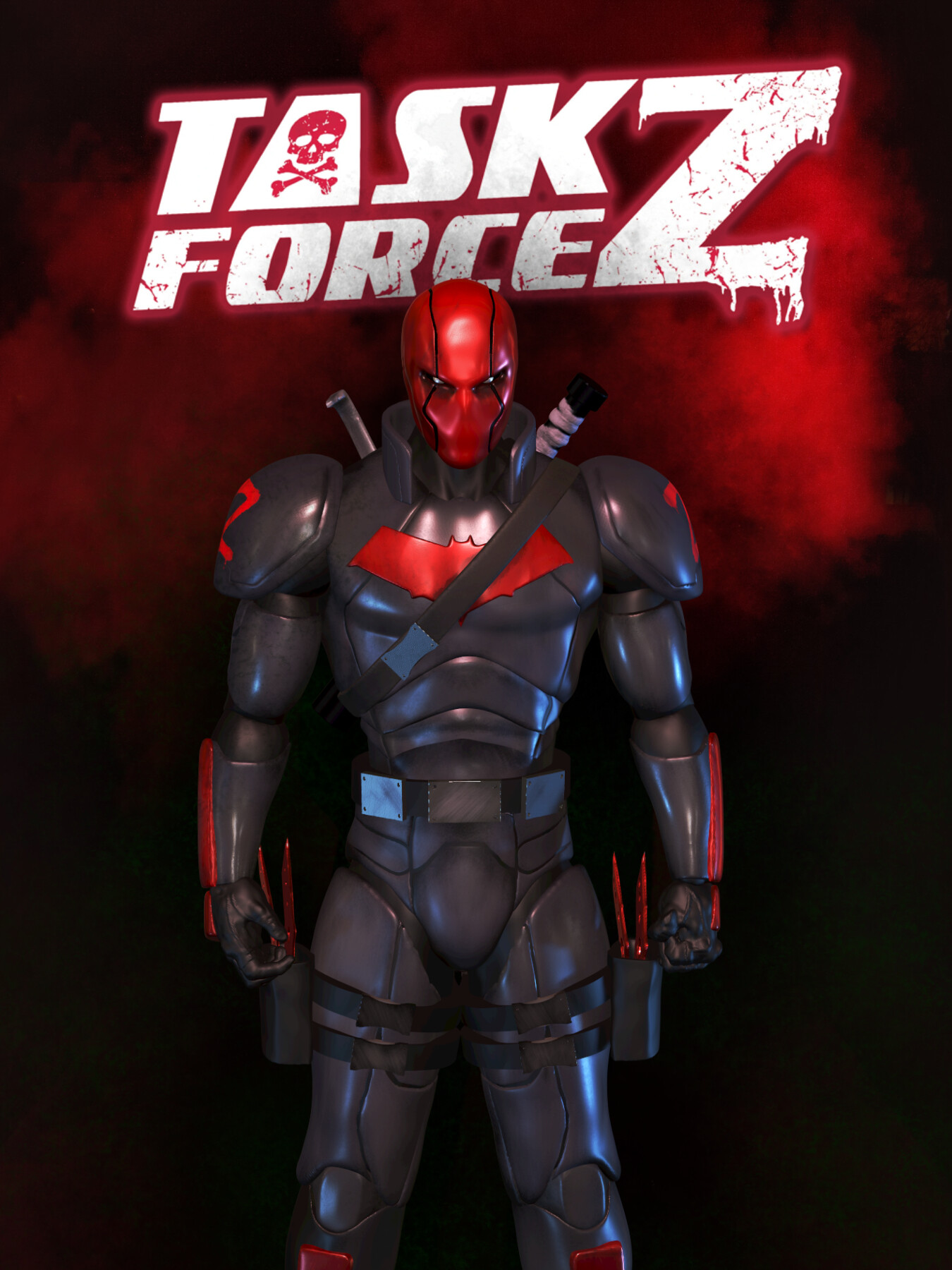 ArtStation - Red Hood Task Force Z Action Figure