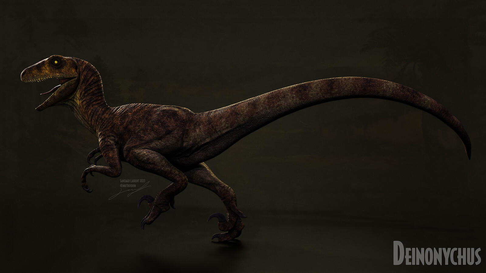 Santiago Laurent - Deinonychus antirrhopus - Retrosaurus