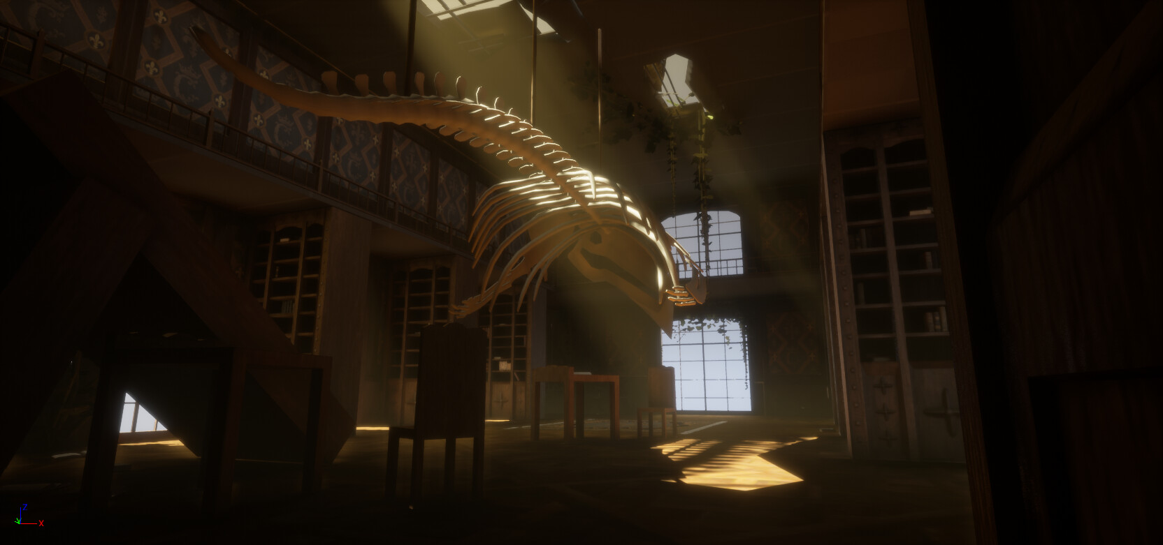 ArtStation - Library UE4 Environment