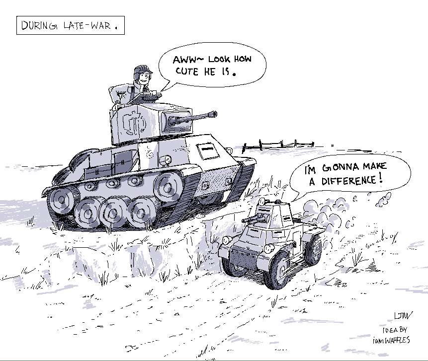 Lucas M. - Foxhole "Political" Cartoons