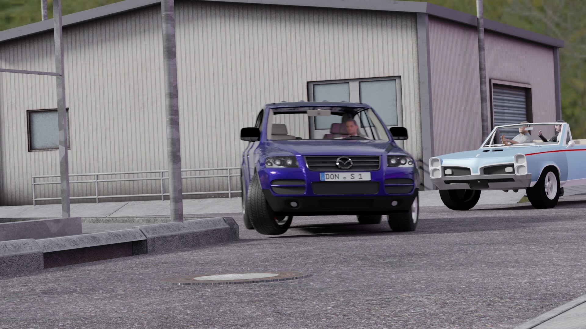 ArtStation - DONS - Chase Scene