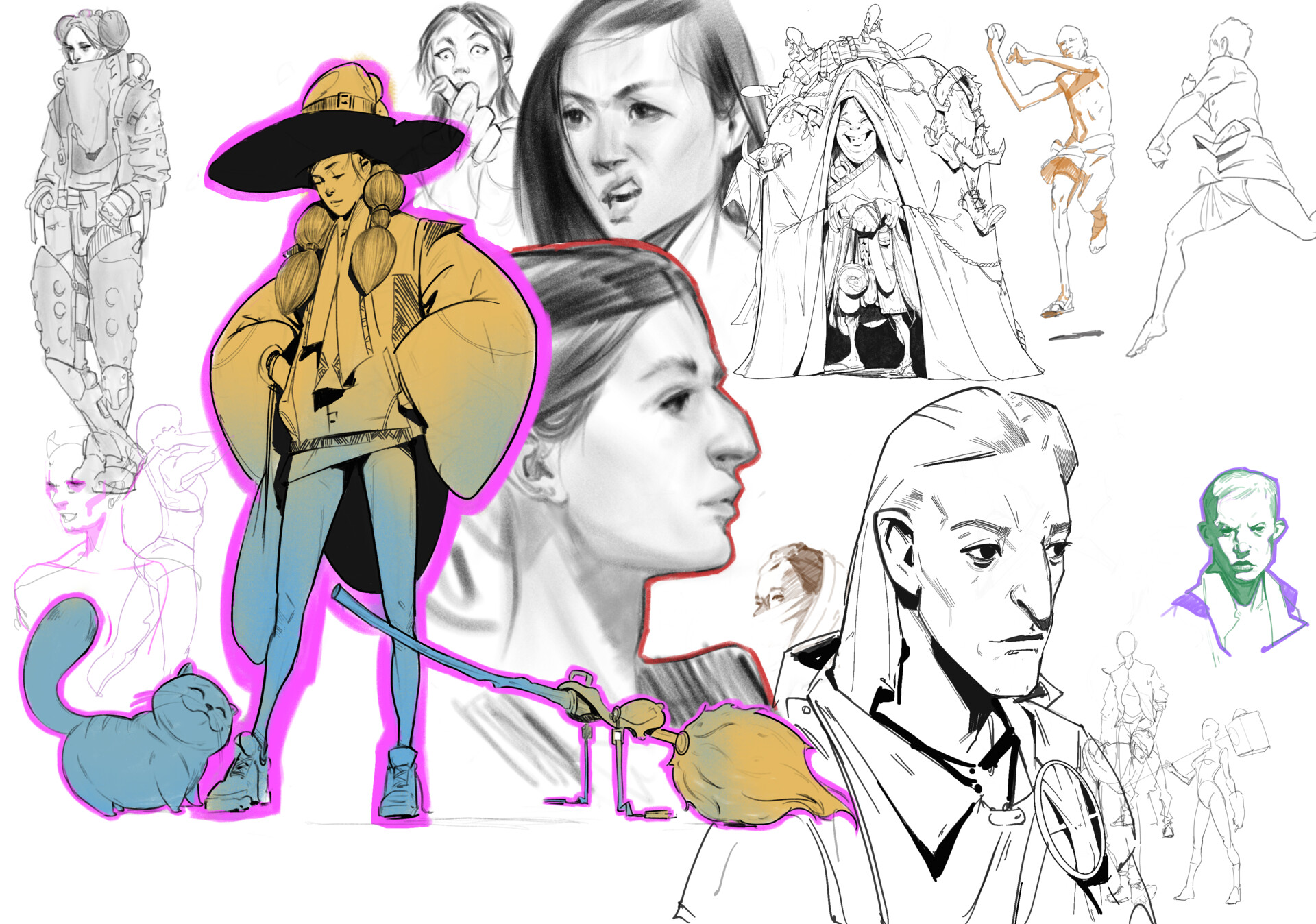 ArtStation - Procreate Sketch pages