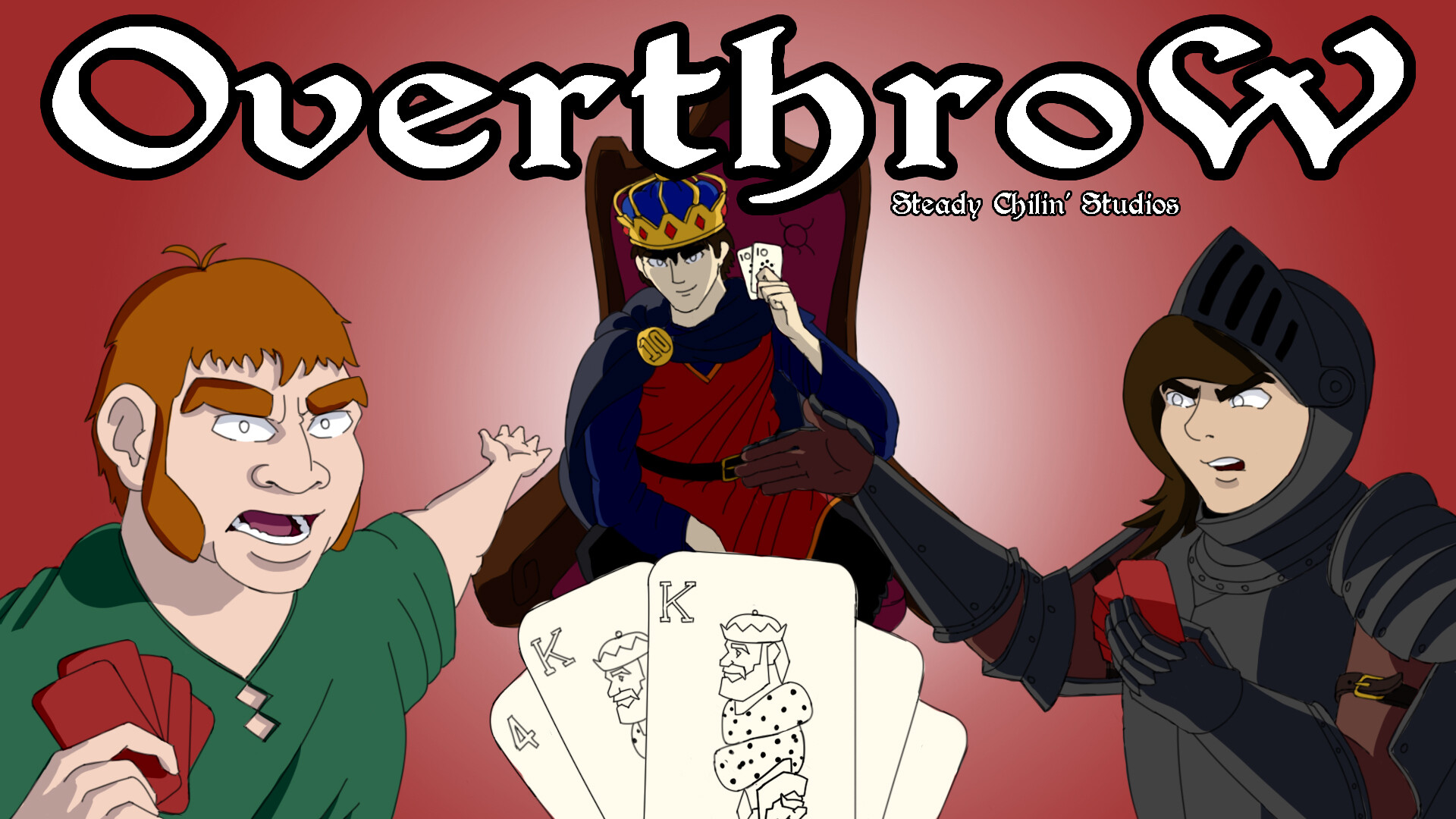 ArtStation - "Overthrow" Card Game Cover Art