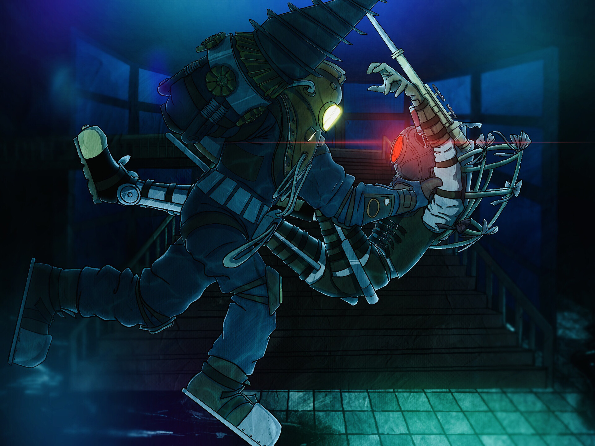 ArtStation - Commission- Family Squabbles