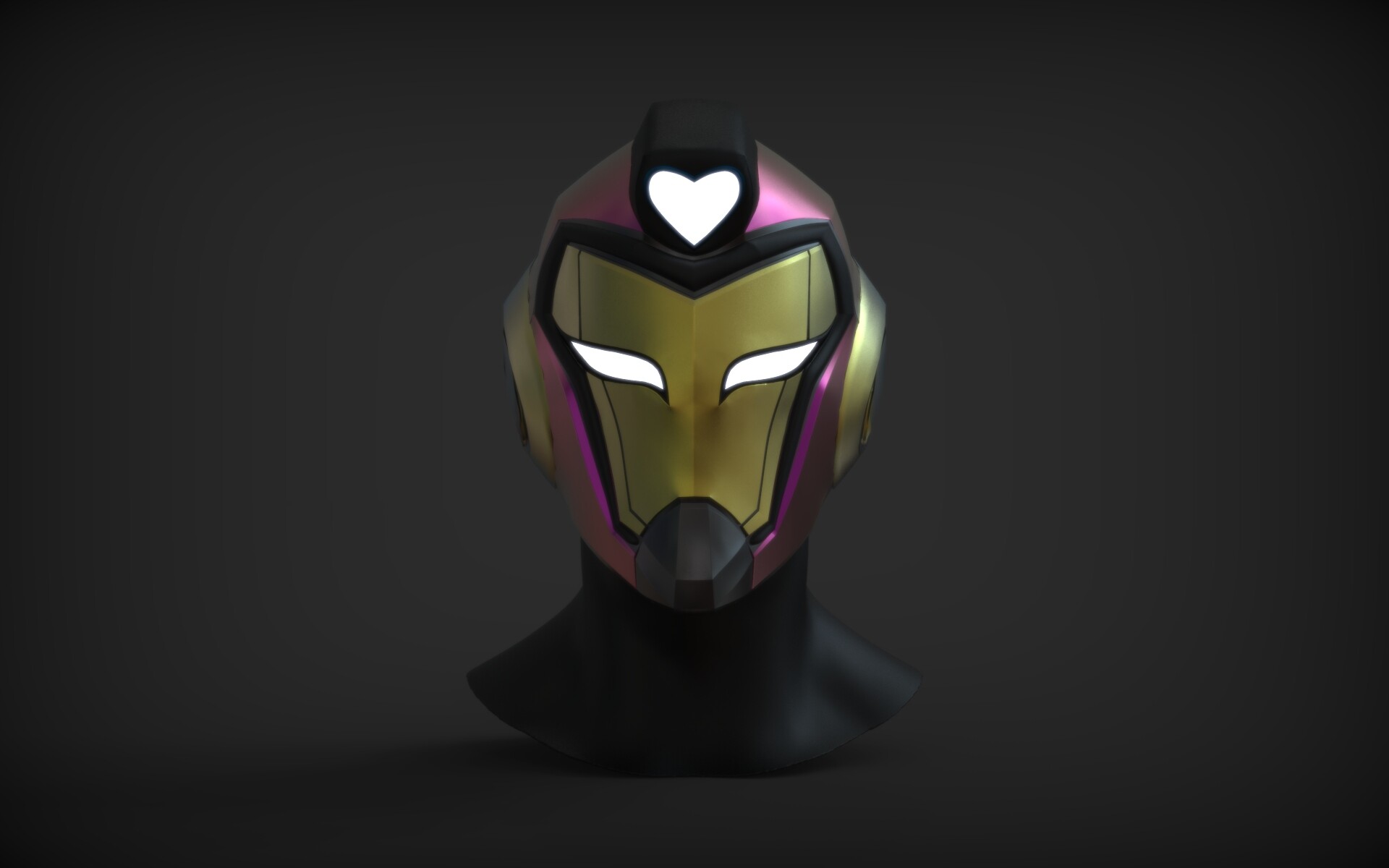 ArtStation - IronHeart 3D Printable Helmt