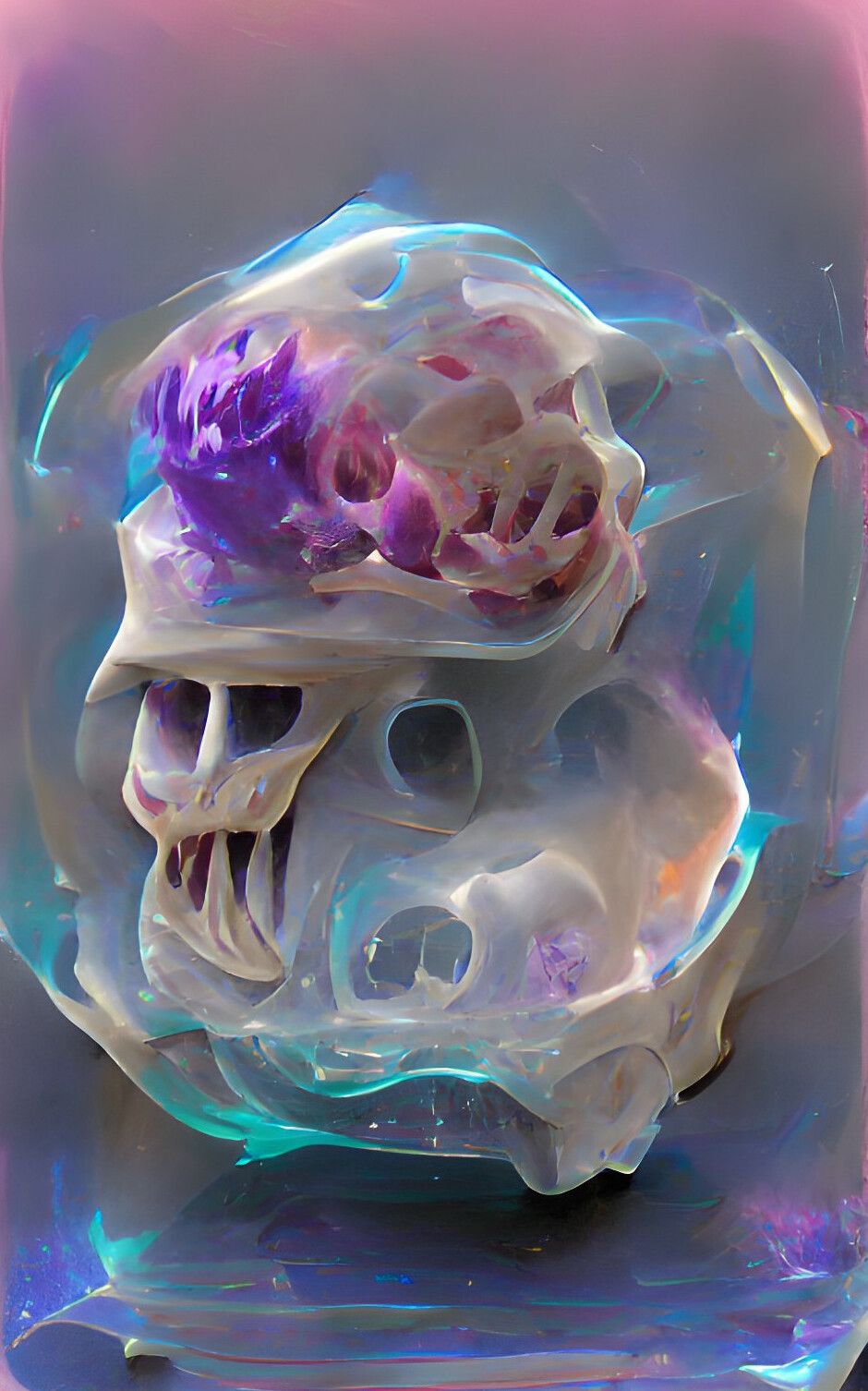 ArtStation - Crystalline skull