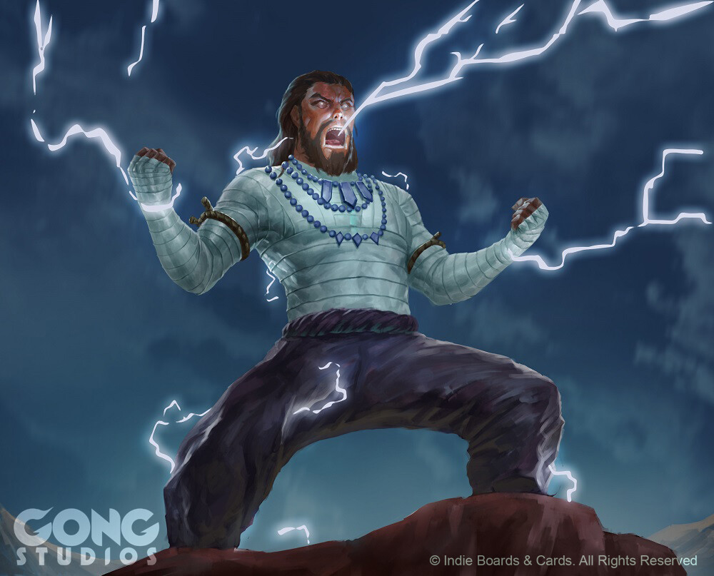 ArtStation - Aeon's End - Fractured Lightning