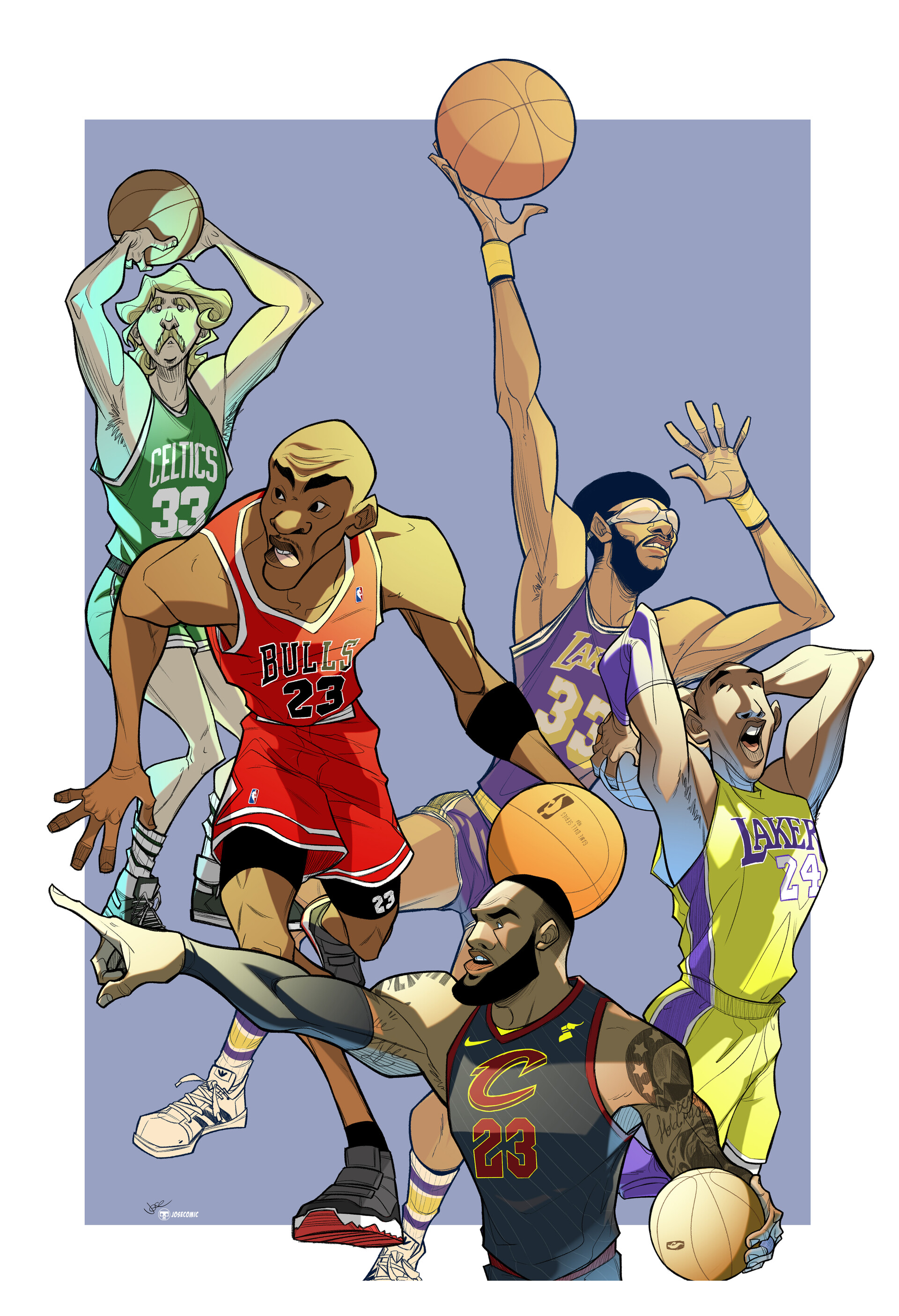ArtStation - NBA historicos