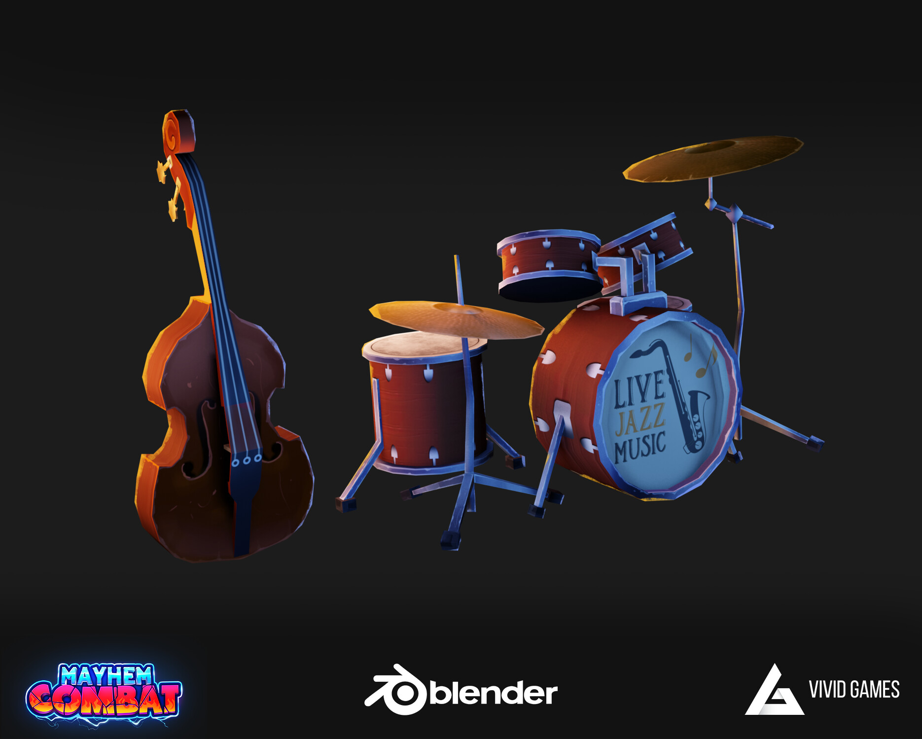 Adam Grania - 3D Prop Drums