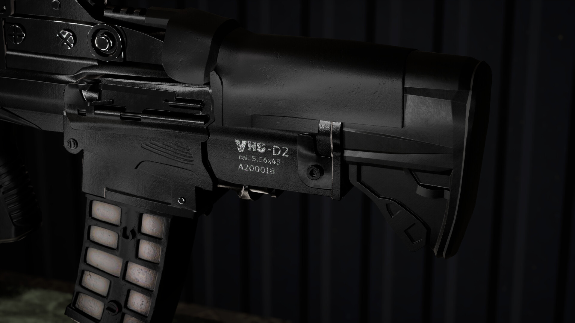 Вадим Дьяковский - VHS-D2 Weapon Assault RIffle Game-ready model