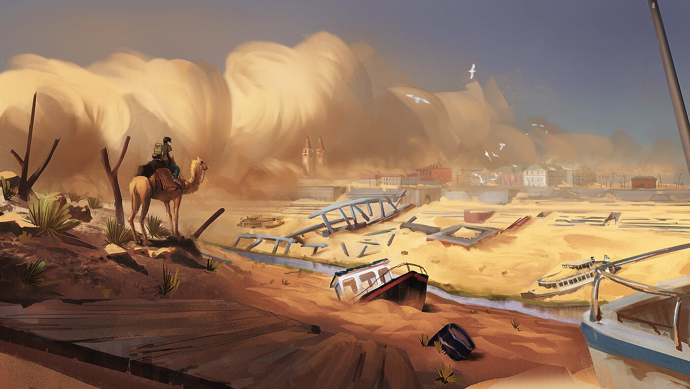 ArtStation - Sandstorm in szeged