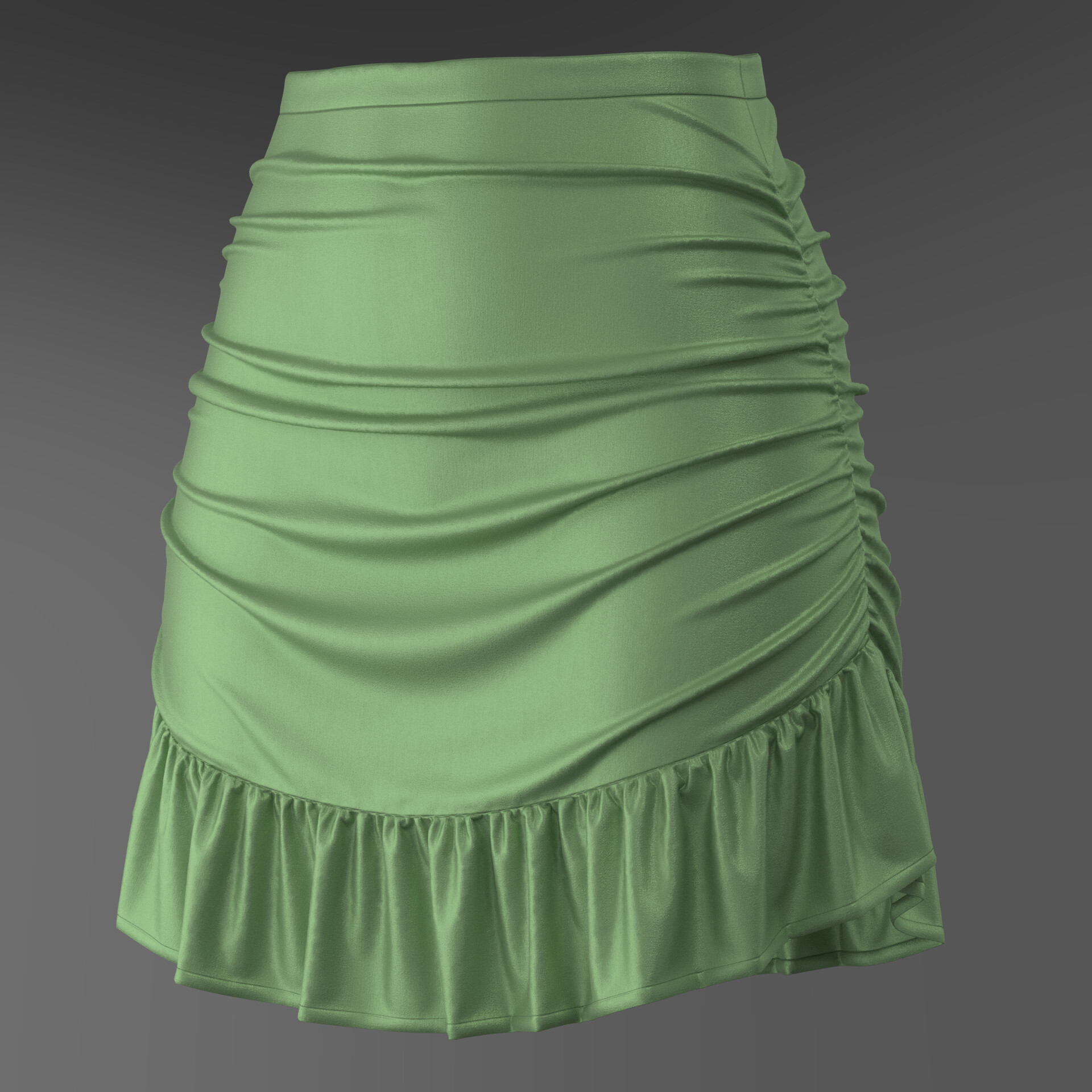 Anna Barannik - How To Make Ruffles In Clo3D and Marvelous Designer