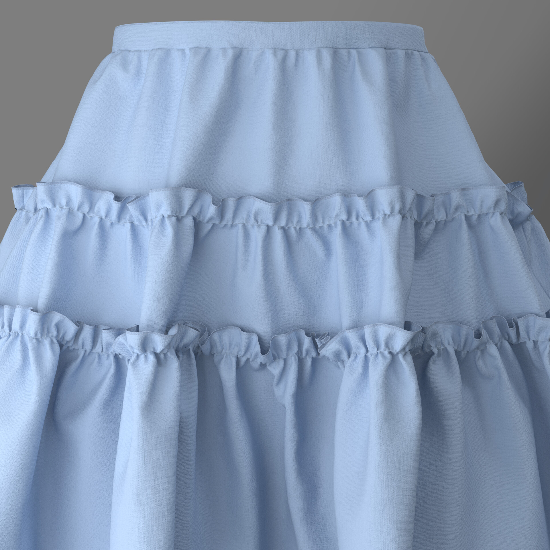 Anna Barannik - How To Make Ruffles In Clo3D and Marvelous Designer