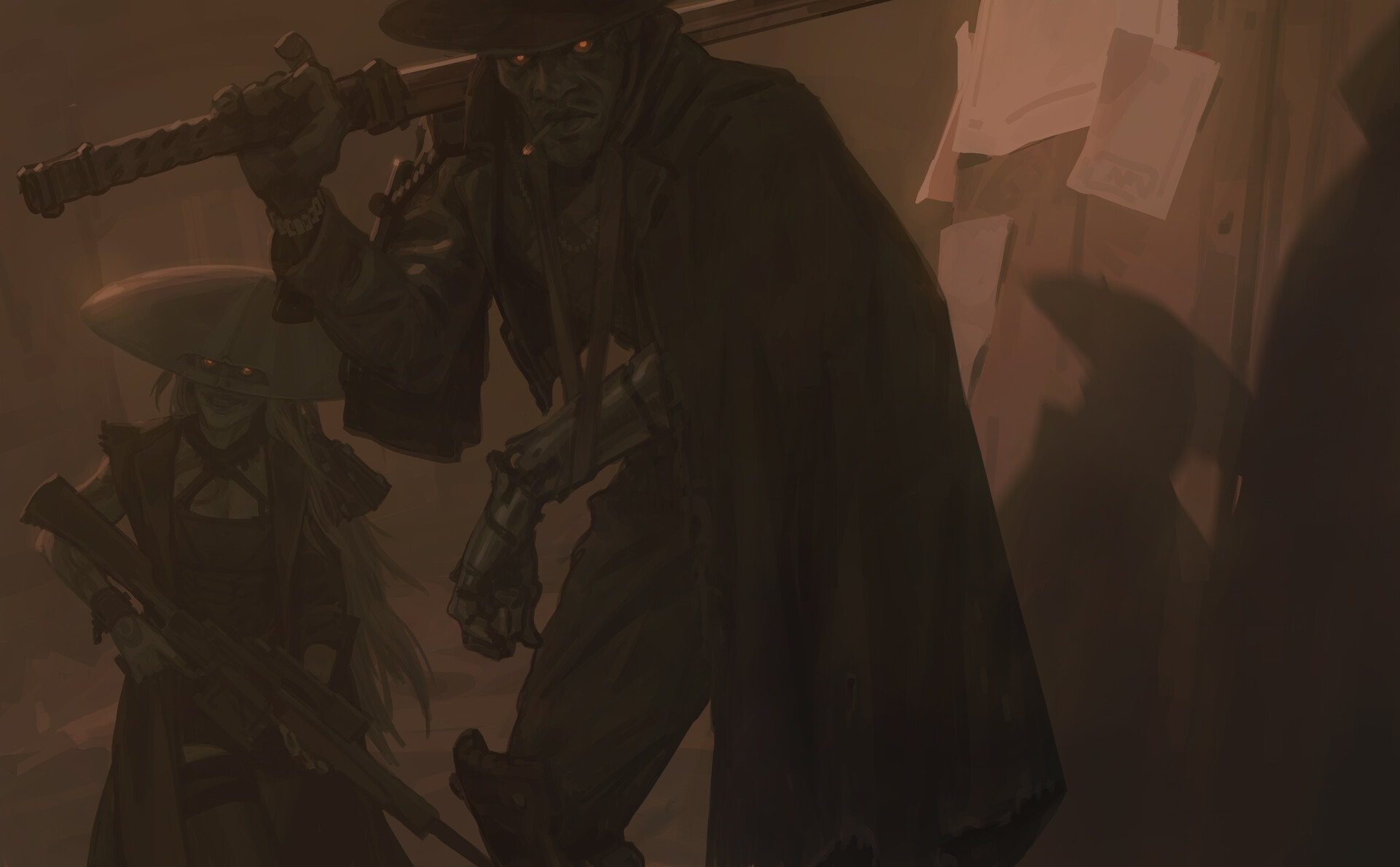 ArtStation - Guys from Bloodstream Gang