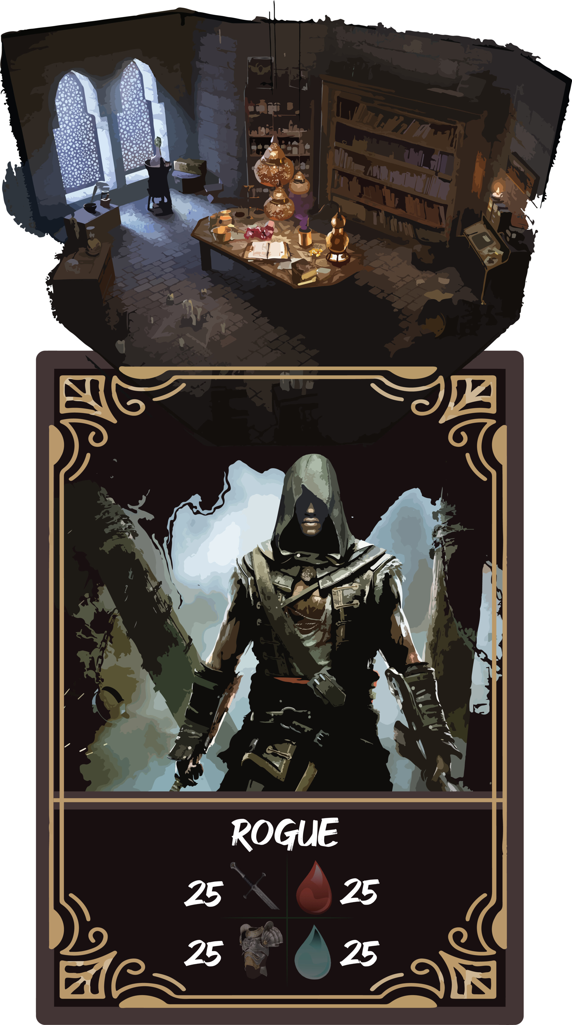 Tom Reynolds - Card Game Artwork