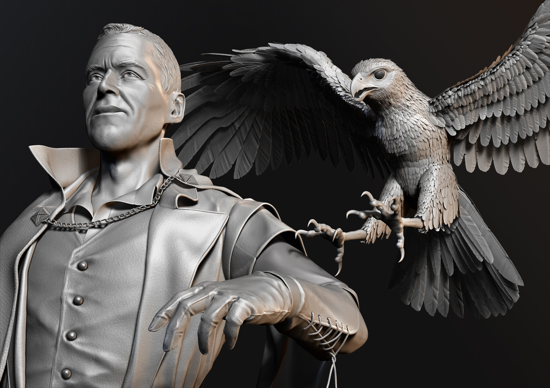 Magda Nowakowska - Falconer - 3D Character