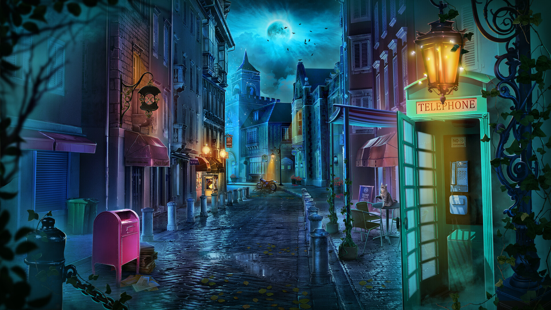 ArtStation - night street