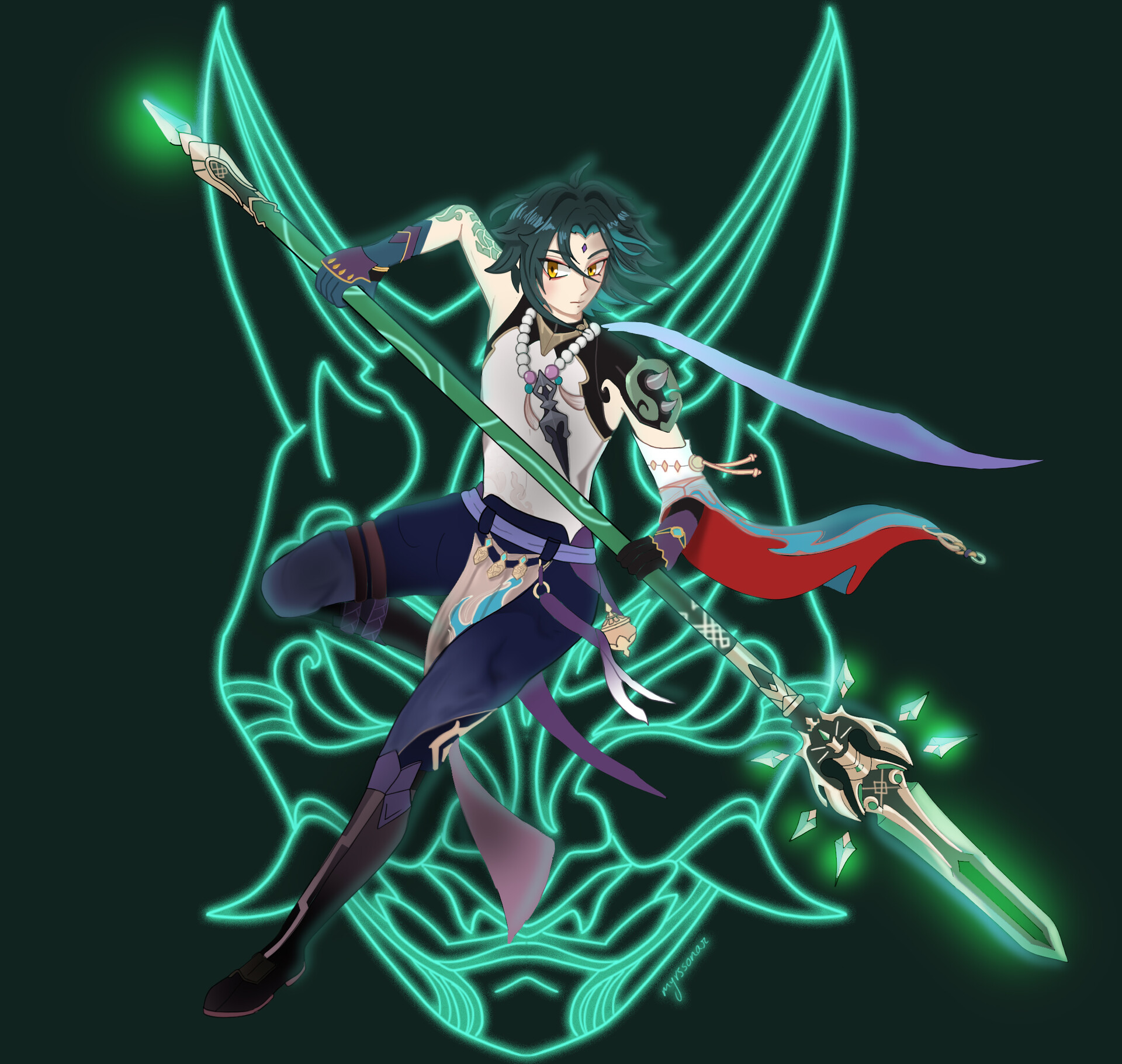 ArtStation - Xiao Genshin Impact