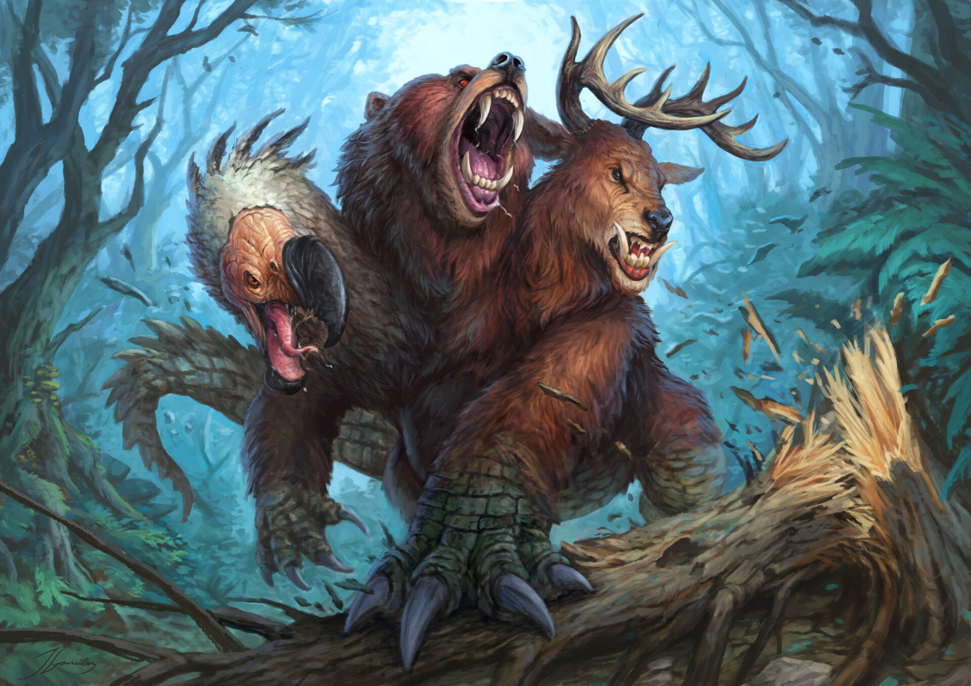 ArtStation - Wooded Chimera