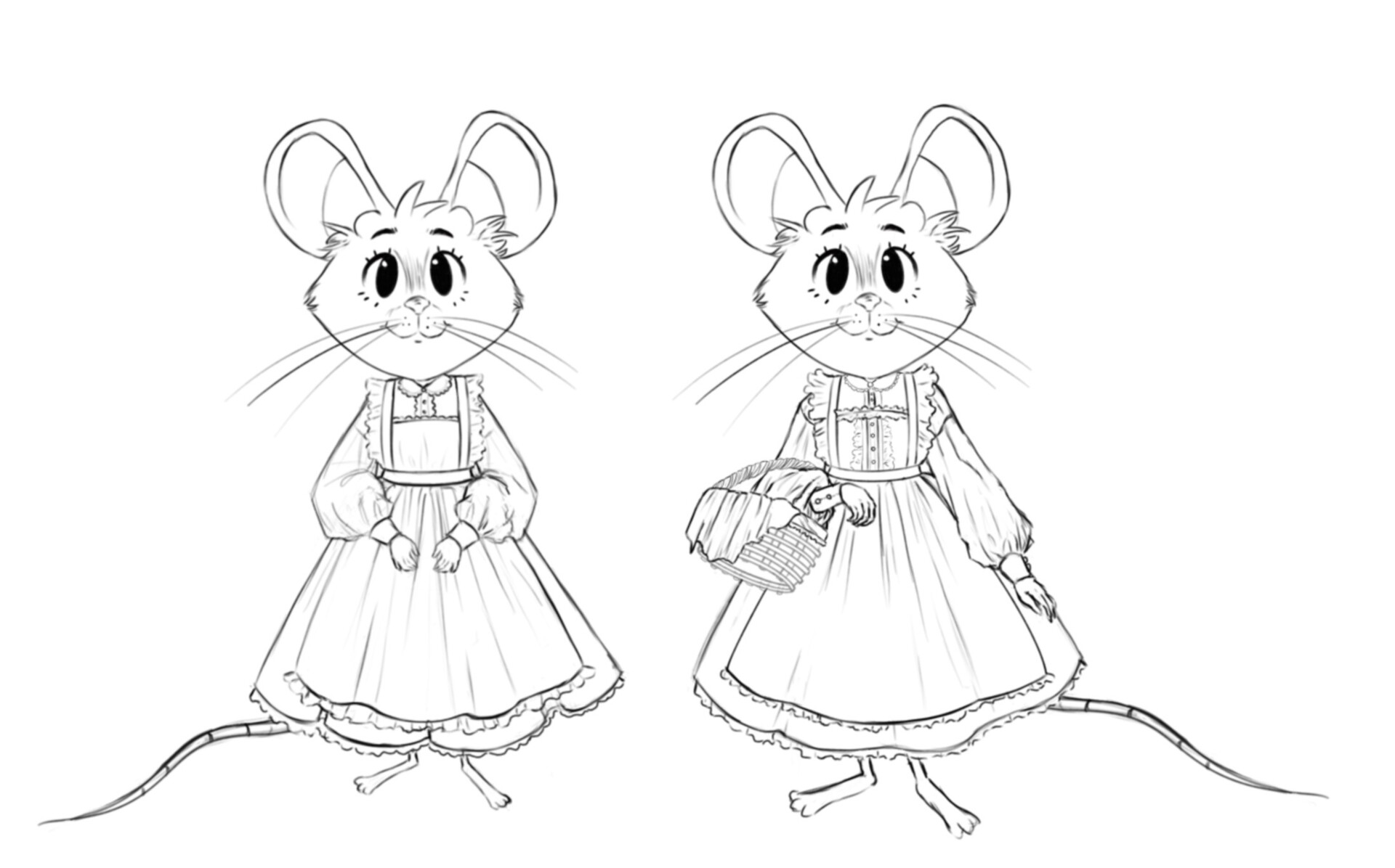 mrs tittlemouse coloring pages