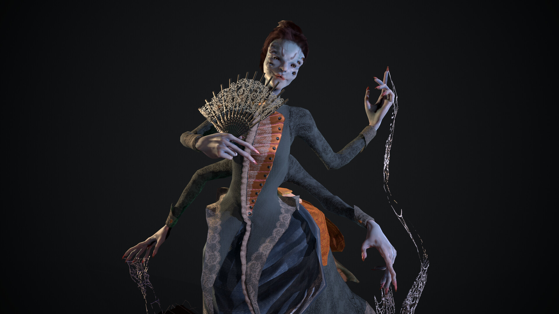 Joy Miksit - Madame Arachnae - Victorian Spider Lady Character Concept ...