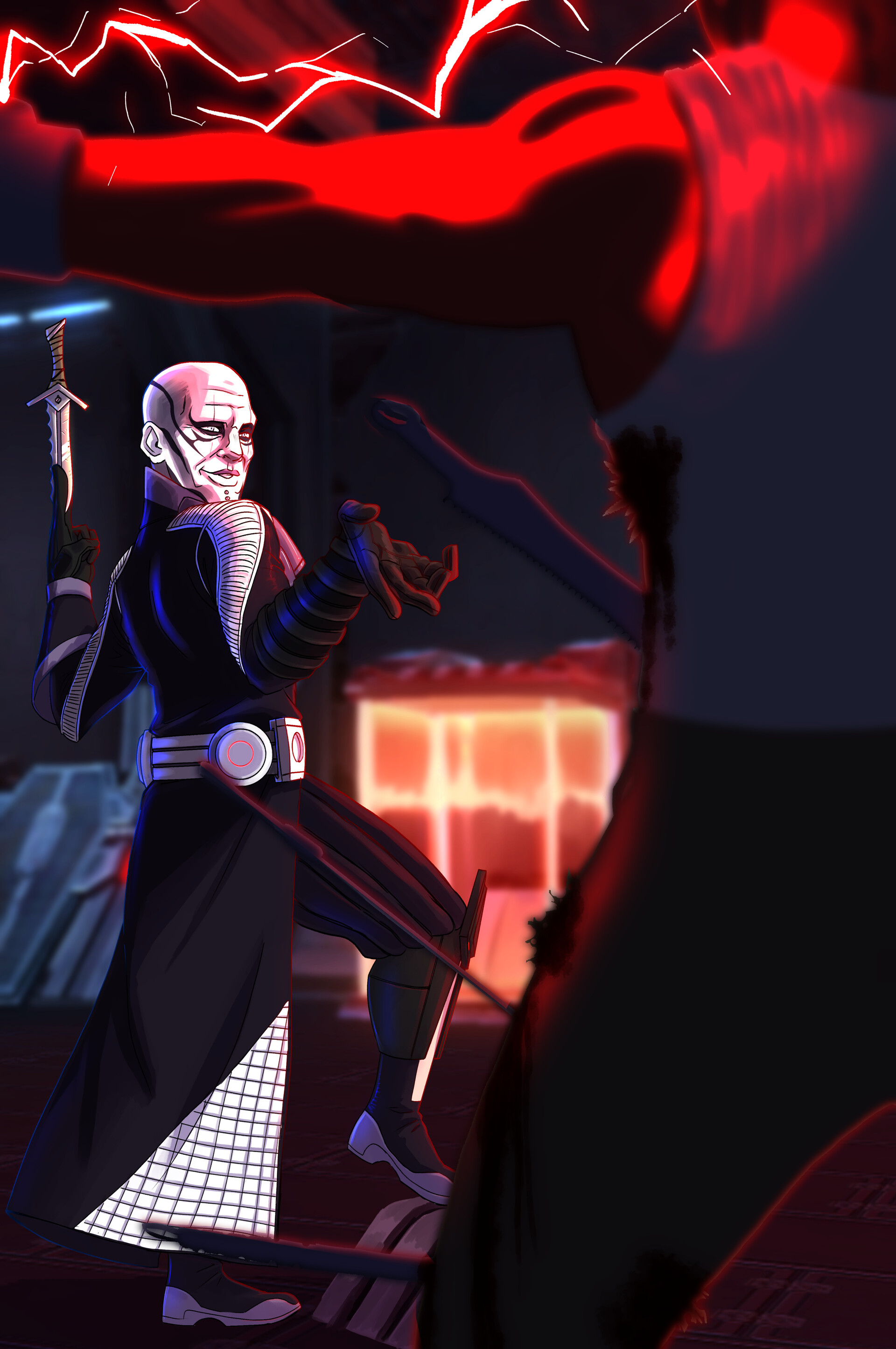 ArtStation - StarWars Commission: Knife Toss