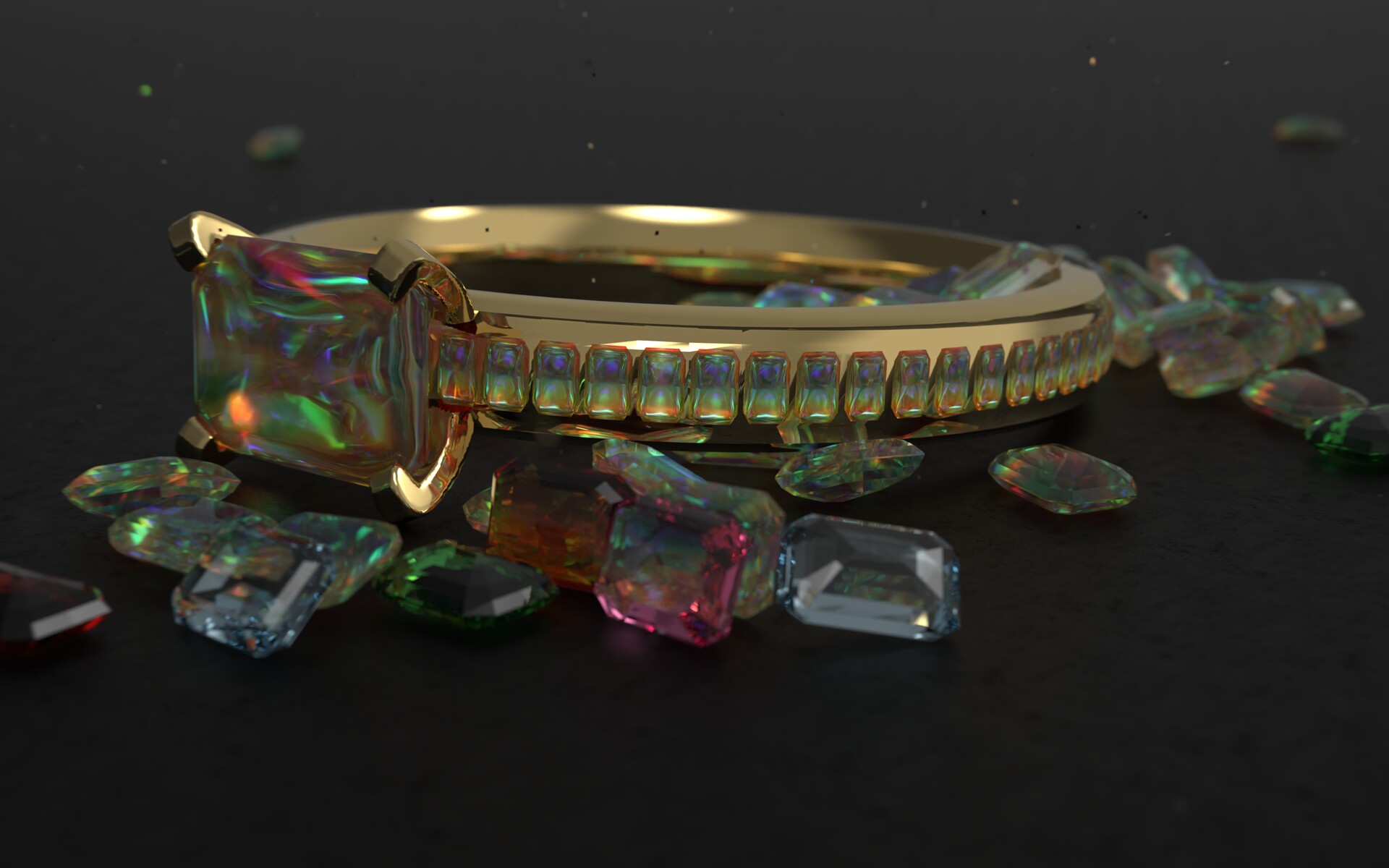 Jeremy Styles - Rings and Gems - Product Design