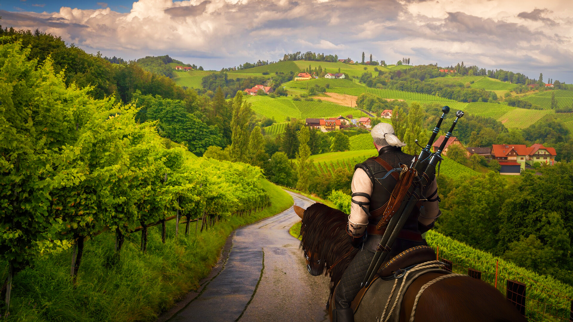 ArtStation - Witcher tribute