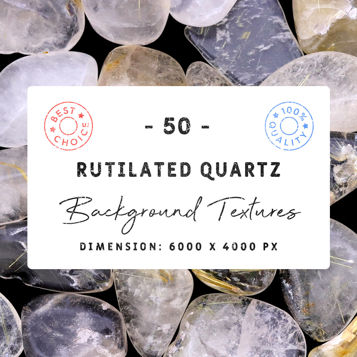 ArtStation - 50 Rutilated Quartz Background Textures
