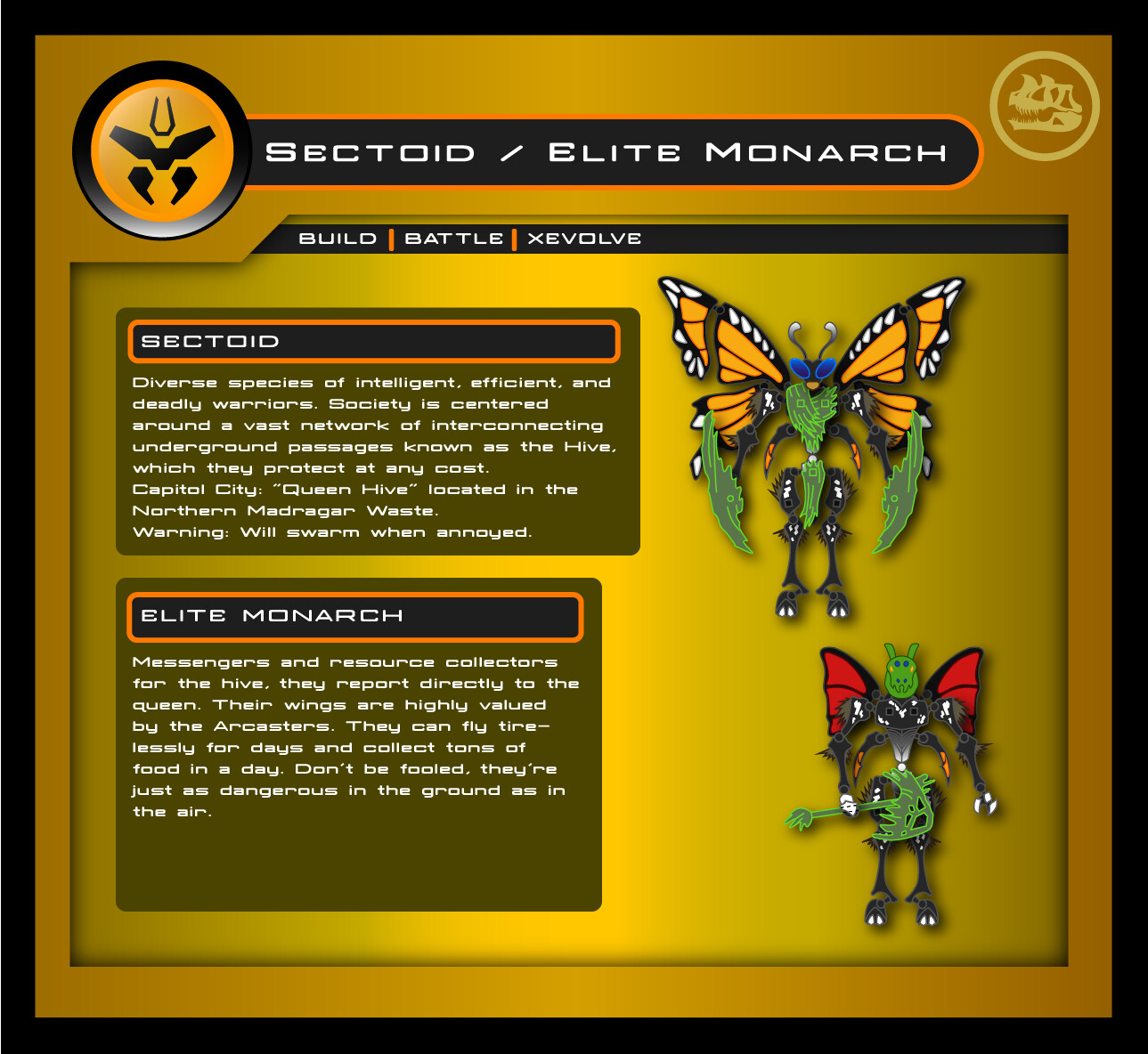 Vartomio Cain - Xevoz - Sectoid - Elite Monarch