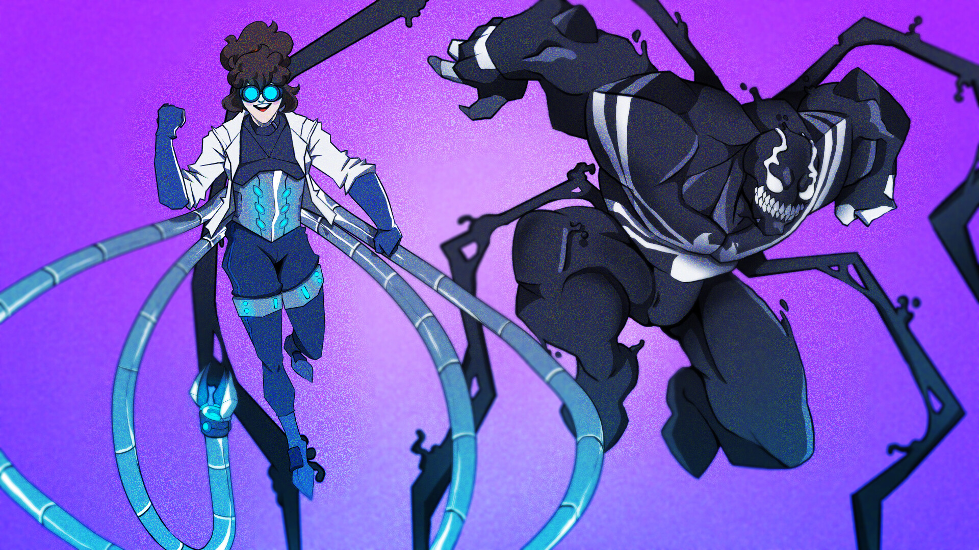 ArtStation - Venom and Doctor Octopus