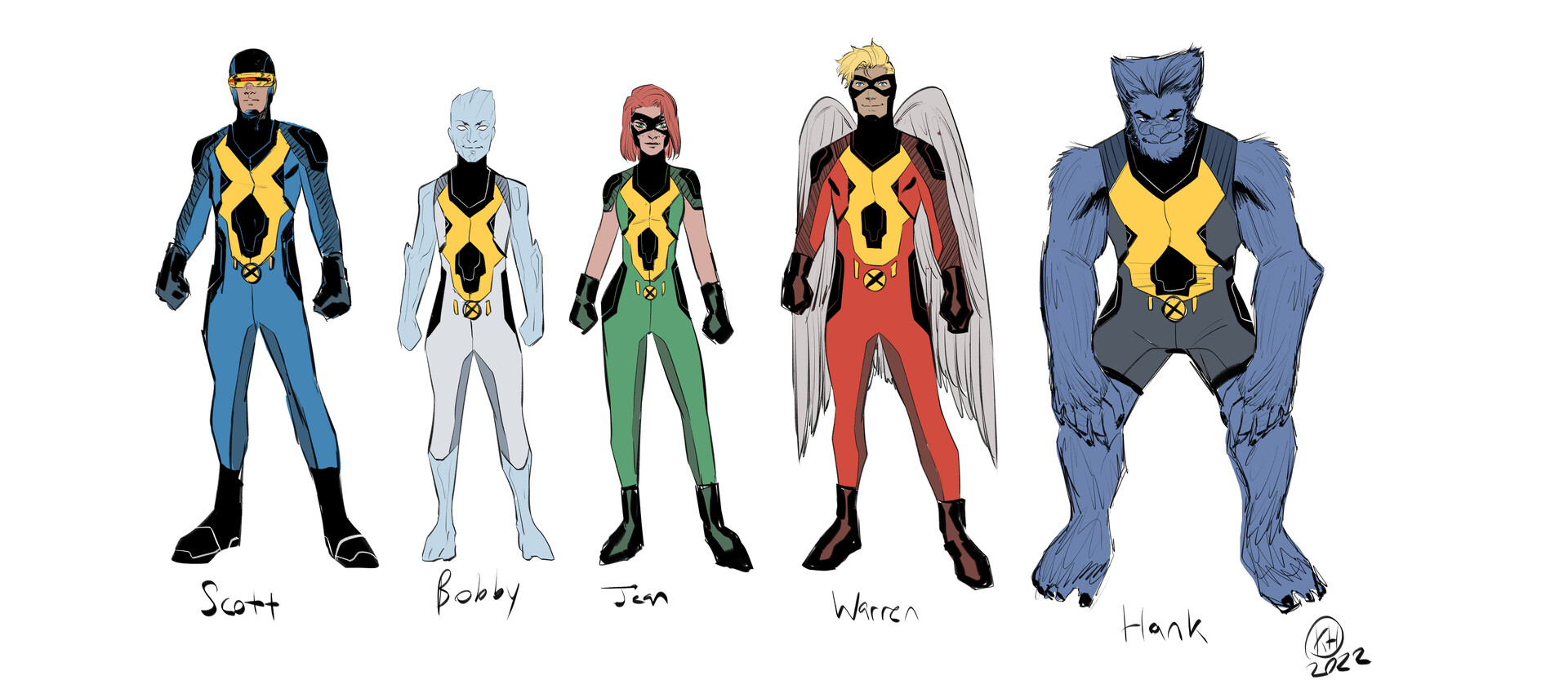 ArtStation - Marvel/DC character redesigns