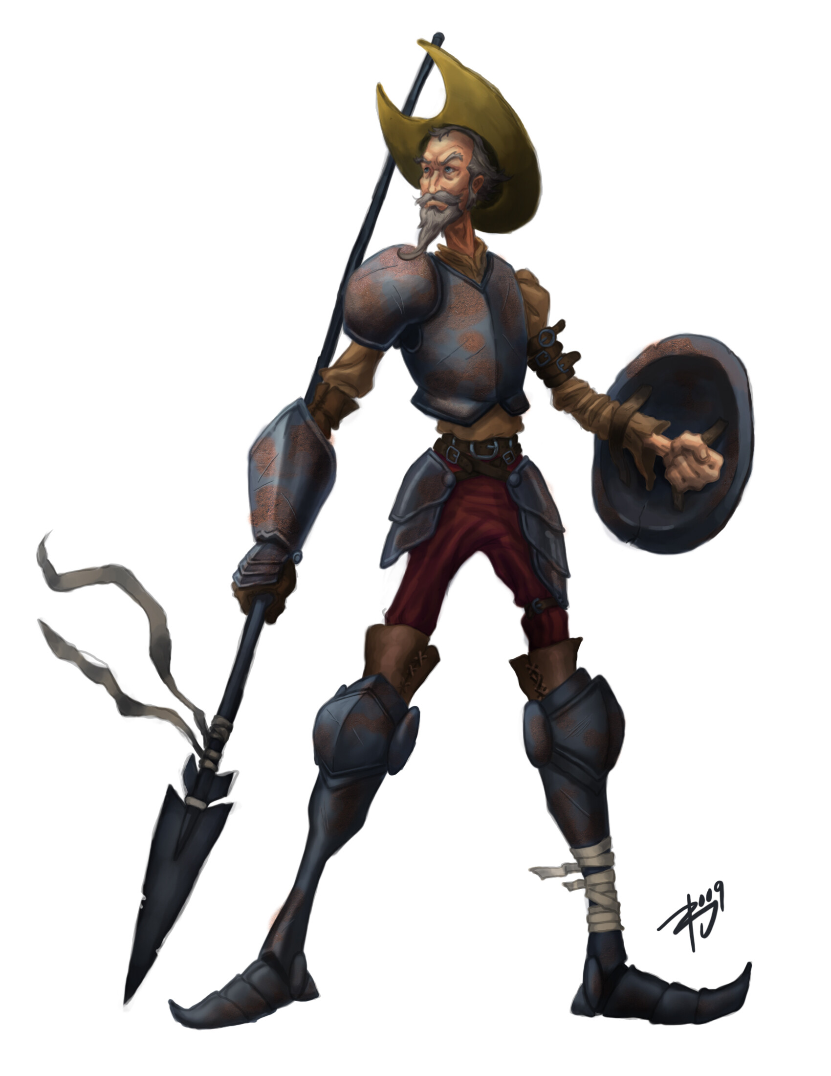 ArtStation - Don Quixote de La Mancha
