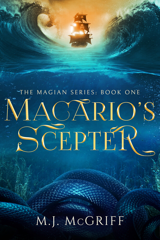 ArtStation - Macario's Scepter: Fantasy Book Cover Design