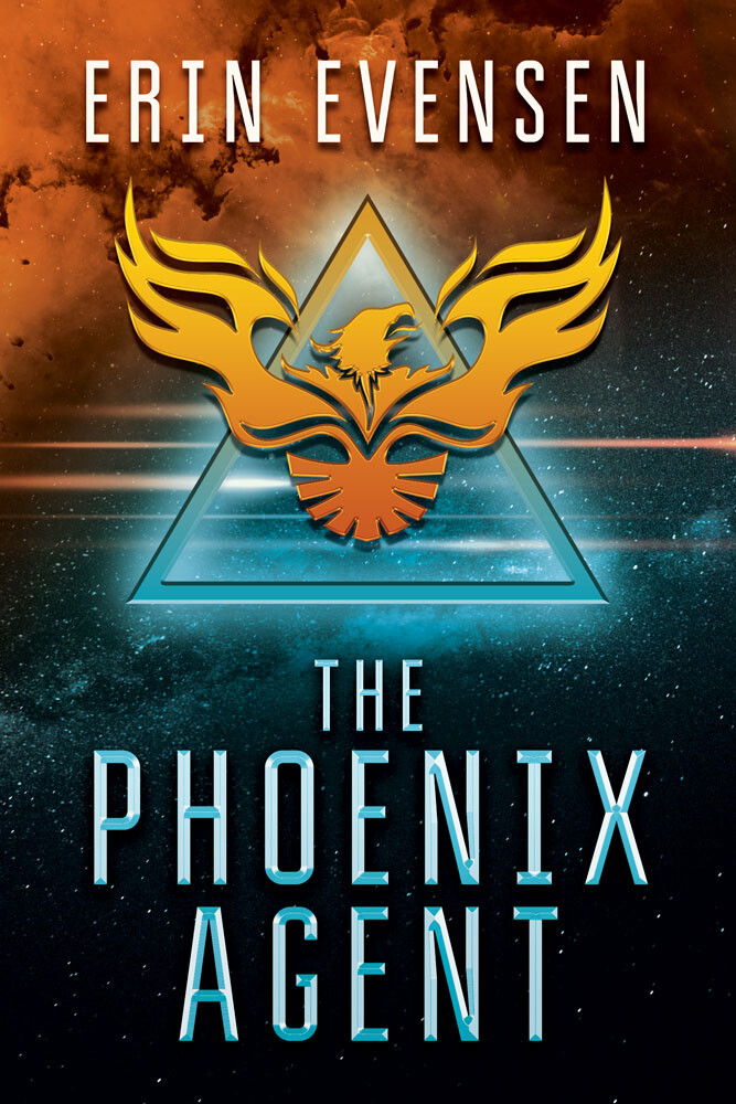 ArtStation - The Phoenix Agent: Science Fiction Book Cover Design