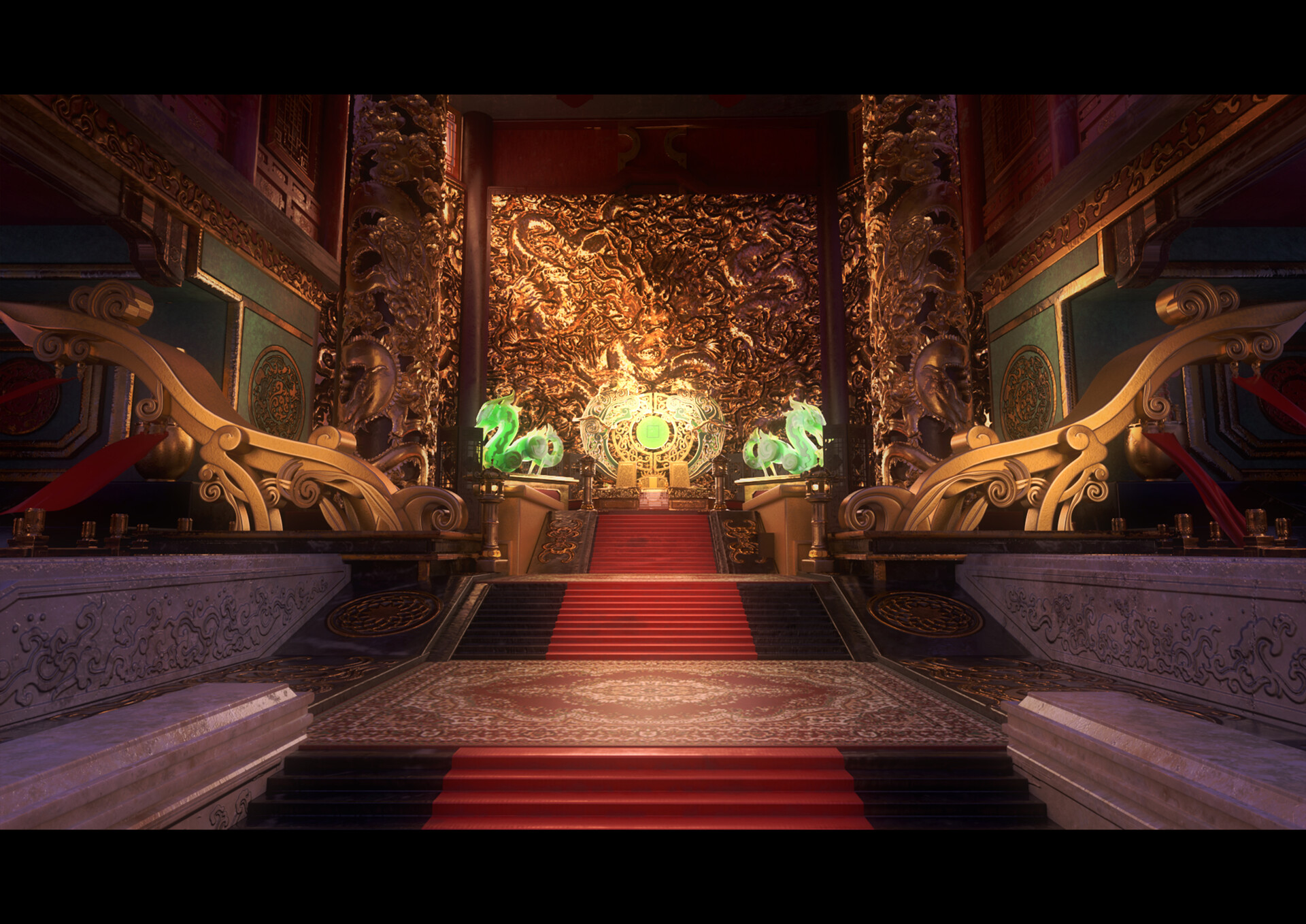 ArtStation - Chinese palace