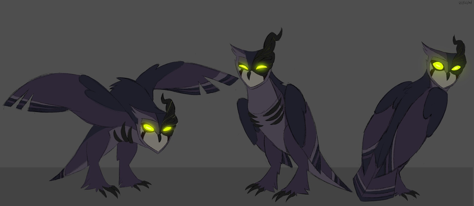 ArtStation - beyond the pond character pose sheet