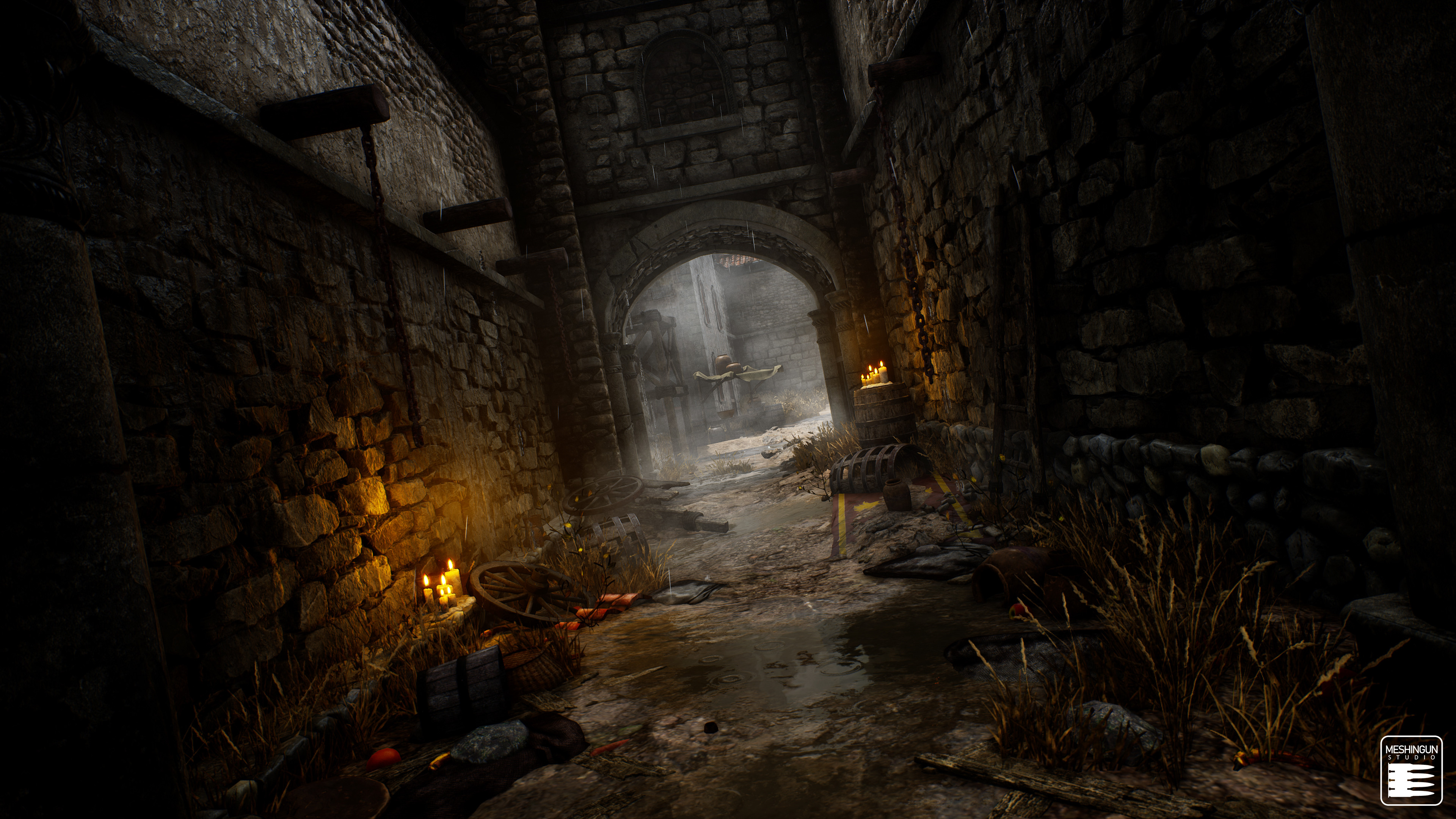 MESHINGUN STUDIO INC. - Medieval Village Megapack - Unreal Engine 5|4 Tools and Features