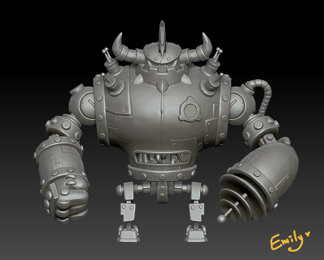 ArtStation - spyro_meca_sculpting