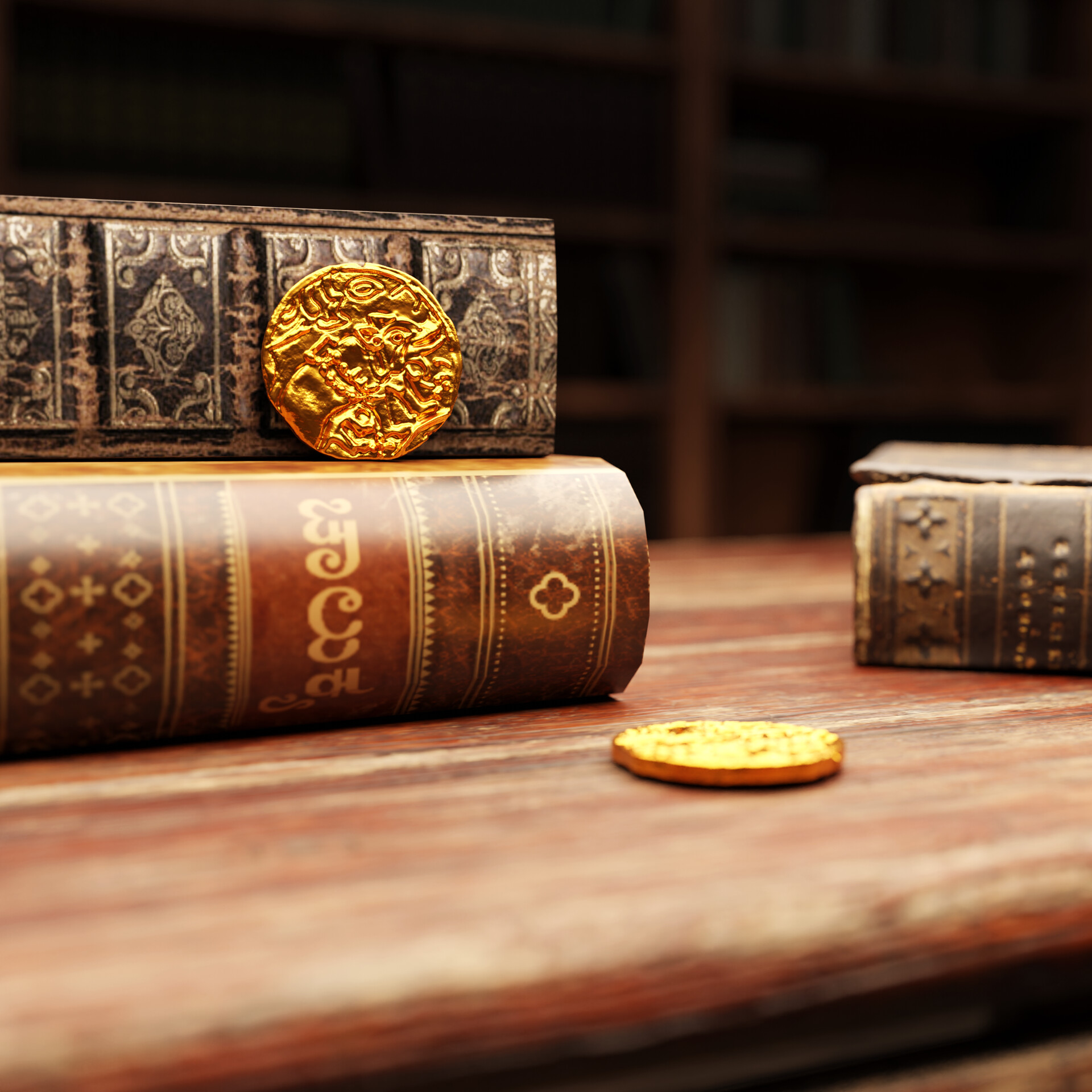 ArtStation - The Coins Of Chalukya Kingdom Concept Art.