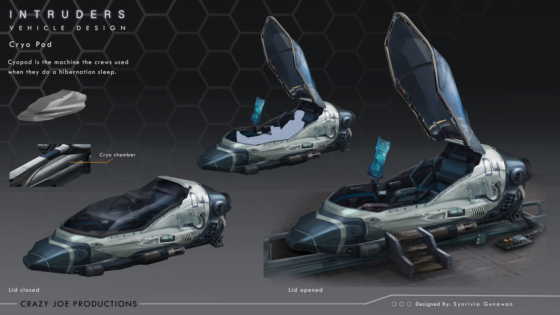 Synrivia Gunawan - Intruders - Cryo Pod