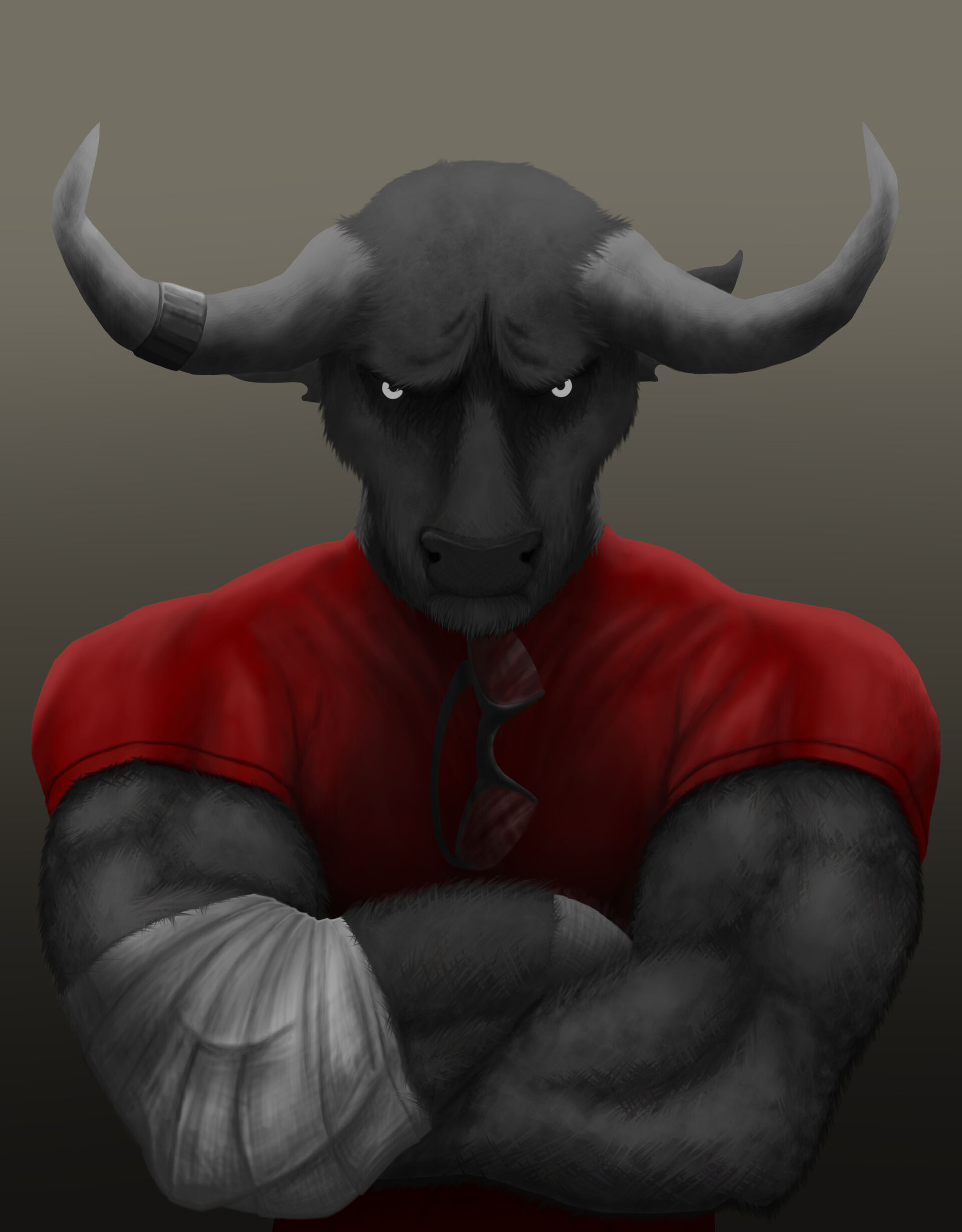 ArtStation - Imperturbable Bull